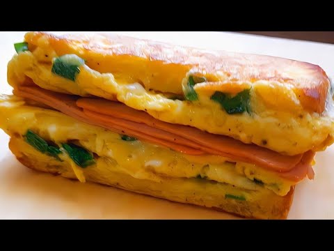 "Easy Breakfast Toast Recipe: Cheese and Egg Toast in 5 Minutes" - YouTube