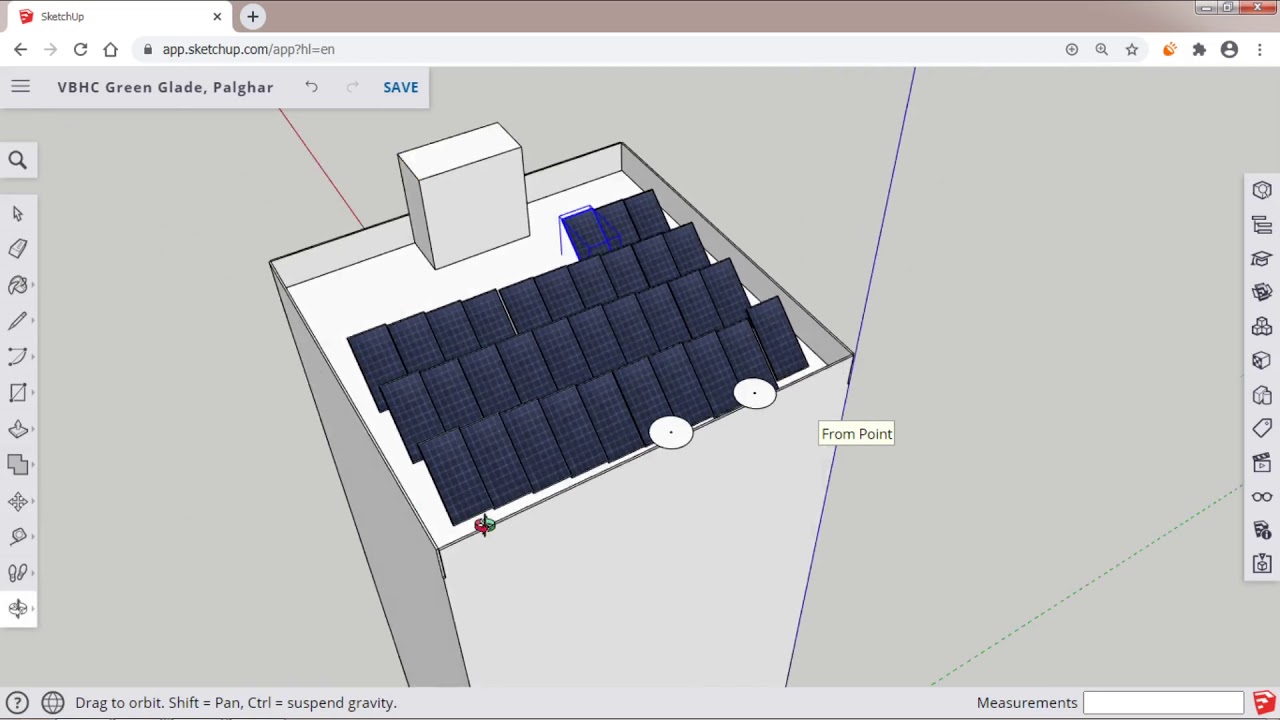 Mounting of Solar Panels and Shadow Analysis - YouTube