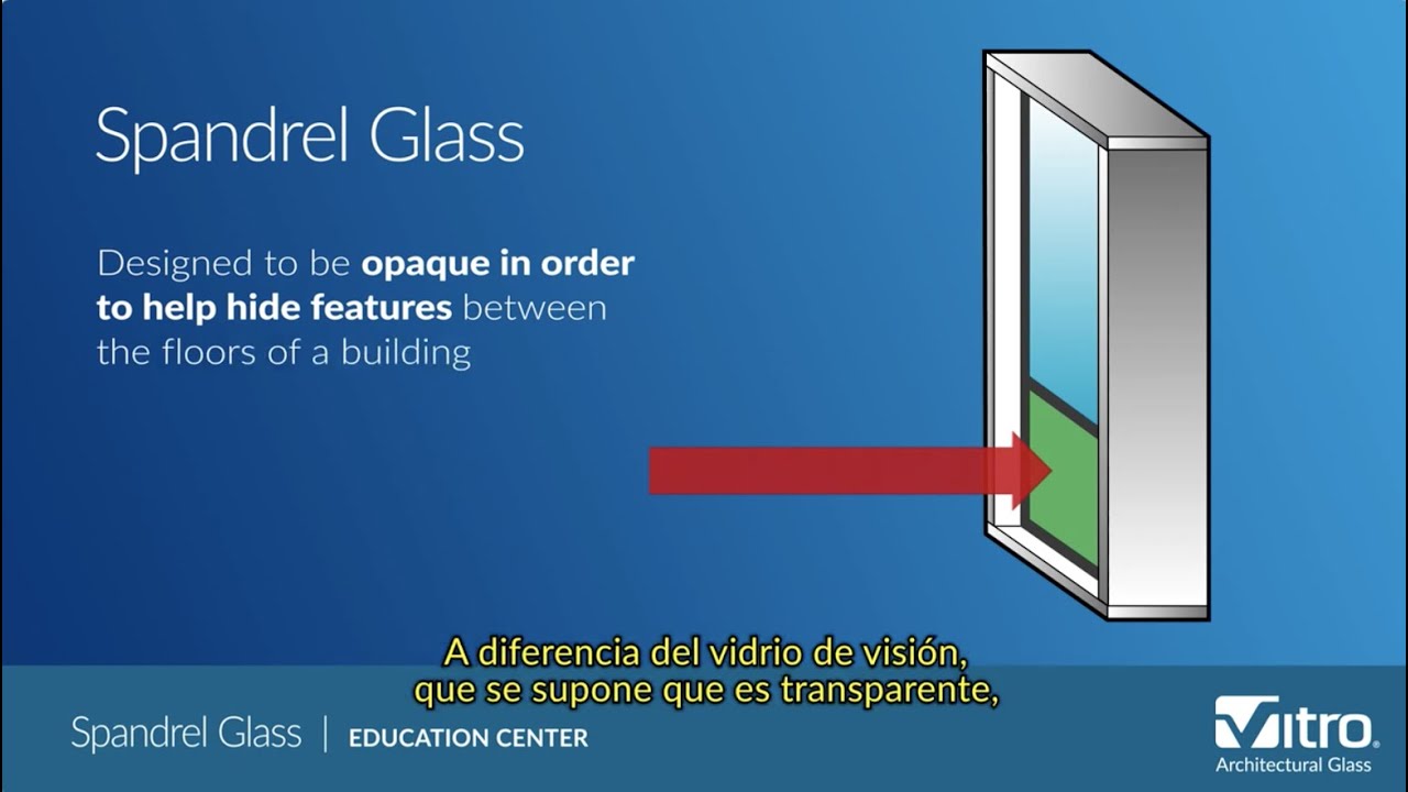 Vidrio Spandrel | Vitro Arquitectónico - YouTube