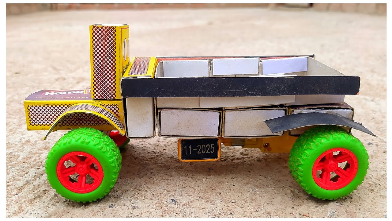 How to make mini Lorry Truck at home Small Matchbox Toy Truck| # ...