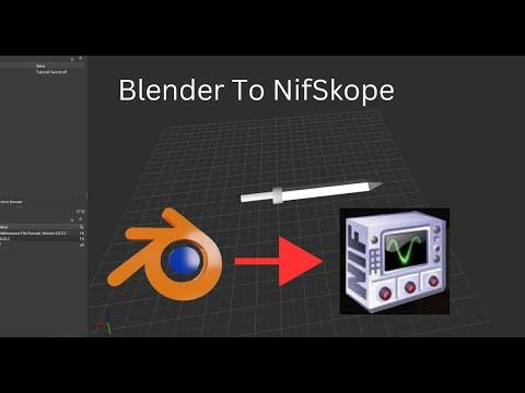 Morrowind Modding #1 - Blender to NifSkope #modding #blender #nifskope - YouTube