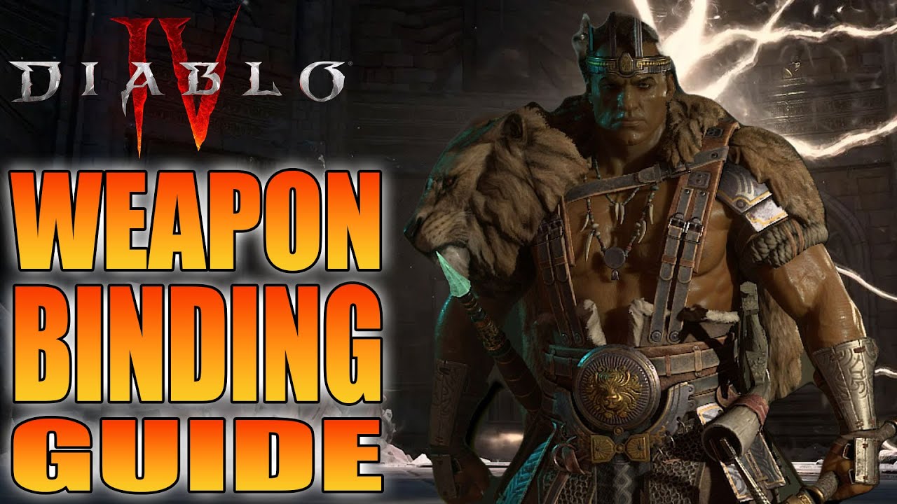 How To Bind Weapons To Abilities In Diablo IV Weapon Binding - YouTube