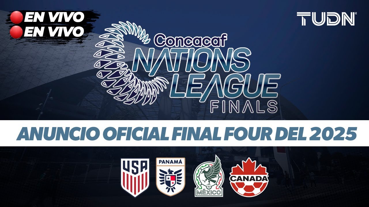 🔴 EN VIVO | Así se jugará el Final Four CONCACAF 2025 | TUDN - YouTube