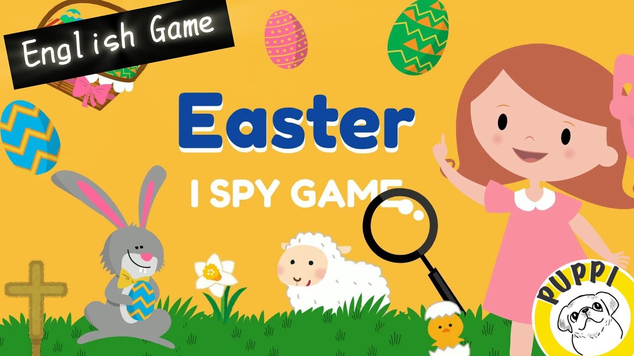 🐣Easter Fun!🐰 I SPY Game 🎮 | Fun English Classroom Game for Kids #esl # ...