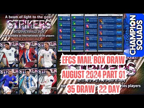 efcs mail box draw August 2024 part 01 | 35 draw 22 day | 240807 - YouTube