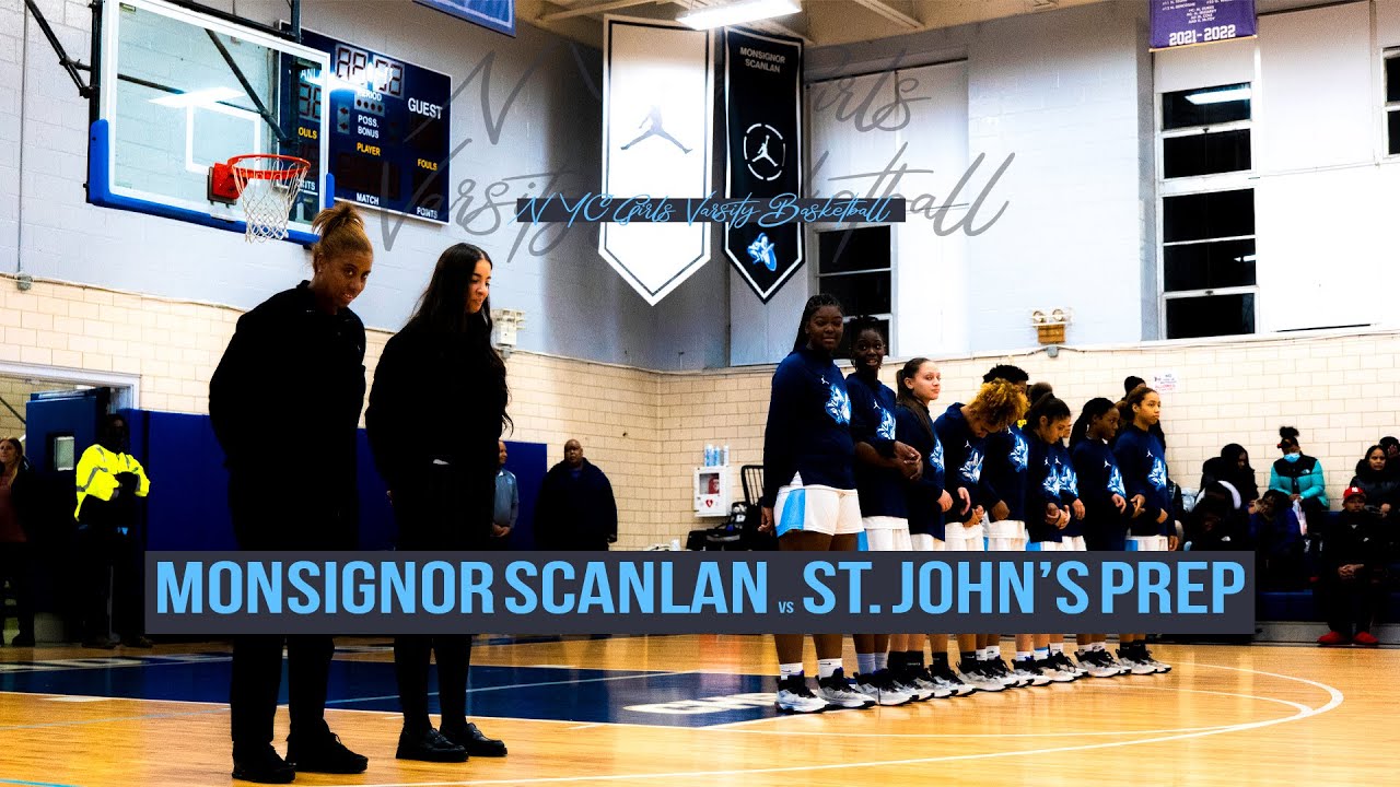 (GAME HIGHLIGHTS) MONSIGNOR SCANLAN vs. ST. JOHN'S PREP (GIRLS CHSAA ...