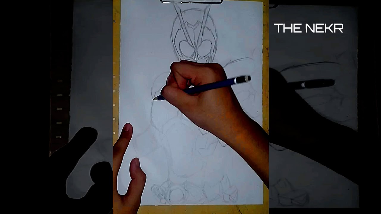 Draw Kamen Rider Zero-One ! Part 01 - YouTube