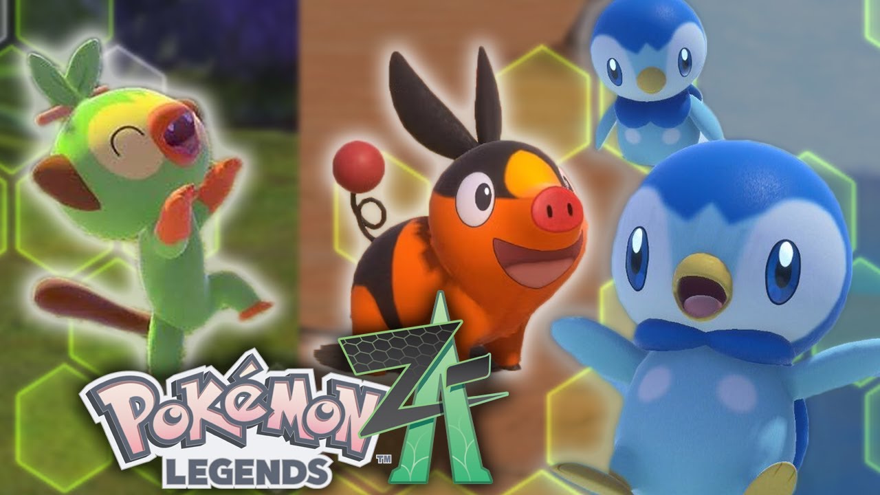 The Starter Pokemon of Legends Z-A... - YouTube