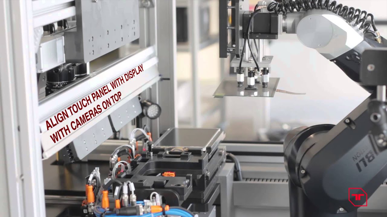 ITEC - TouchPanel and Display Assembly - YouTube