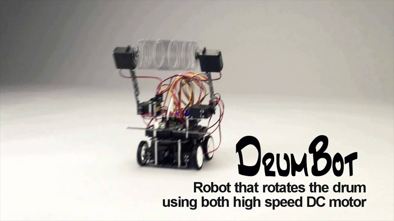 [ROBOROBO EDUCATION] ROBO KIT 5 - DRUM BOT - YouTube