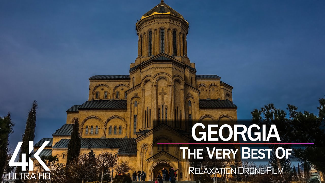 【4K】¼ HOUR DRONE FILM: «The Beauty of Georgia 2021» 🔥🔥🔥 Ultra HD 🎵 ...