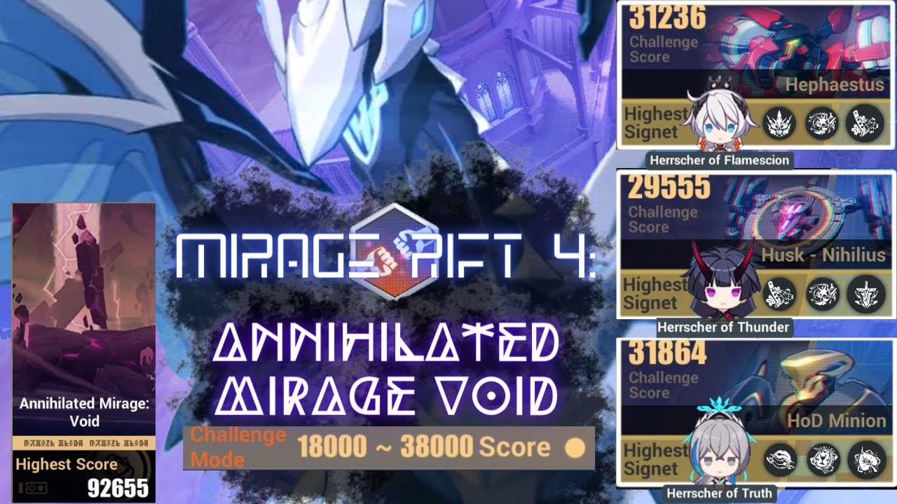Honkai Impact (Event) - Mirage Rift 4 : Annihilated Mirage Void ...