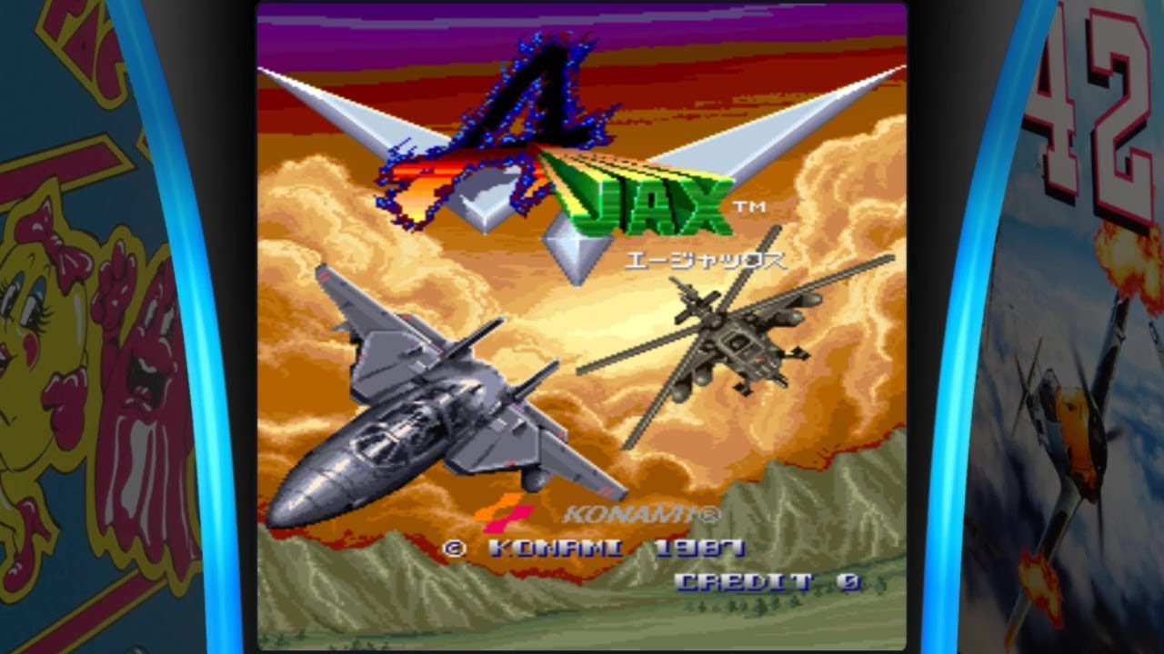 Ajax (Arcade - Konami - 1987) - YouTube