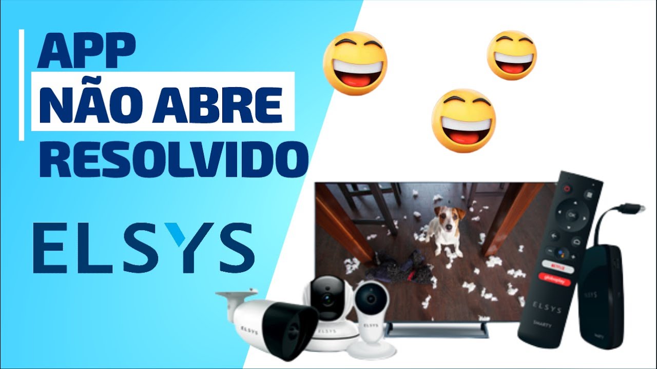 APP ELSYS HOME NÃO ABRE, RESOLVIDO - YouTube