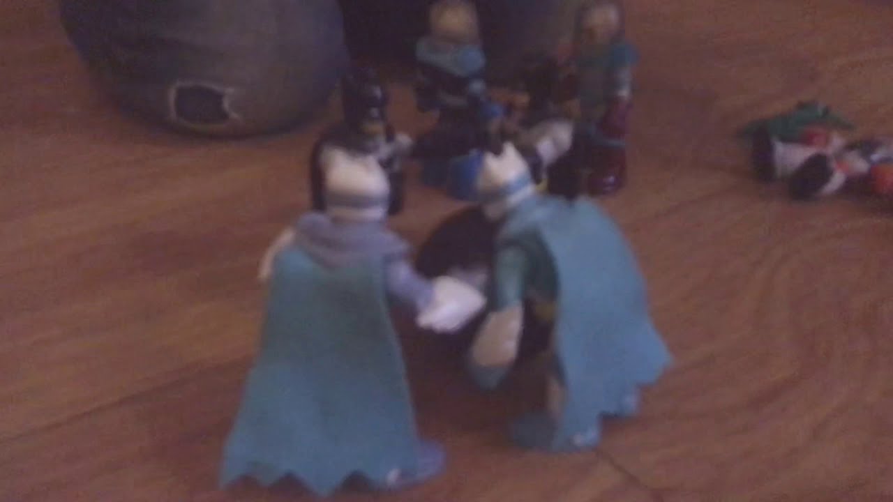 Imaginext Wotsit man v Grandpa Freeze - YouTube