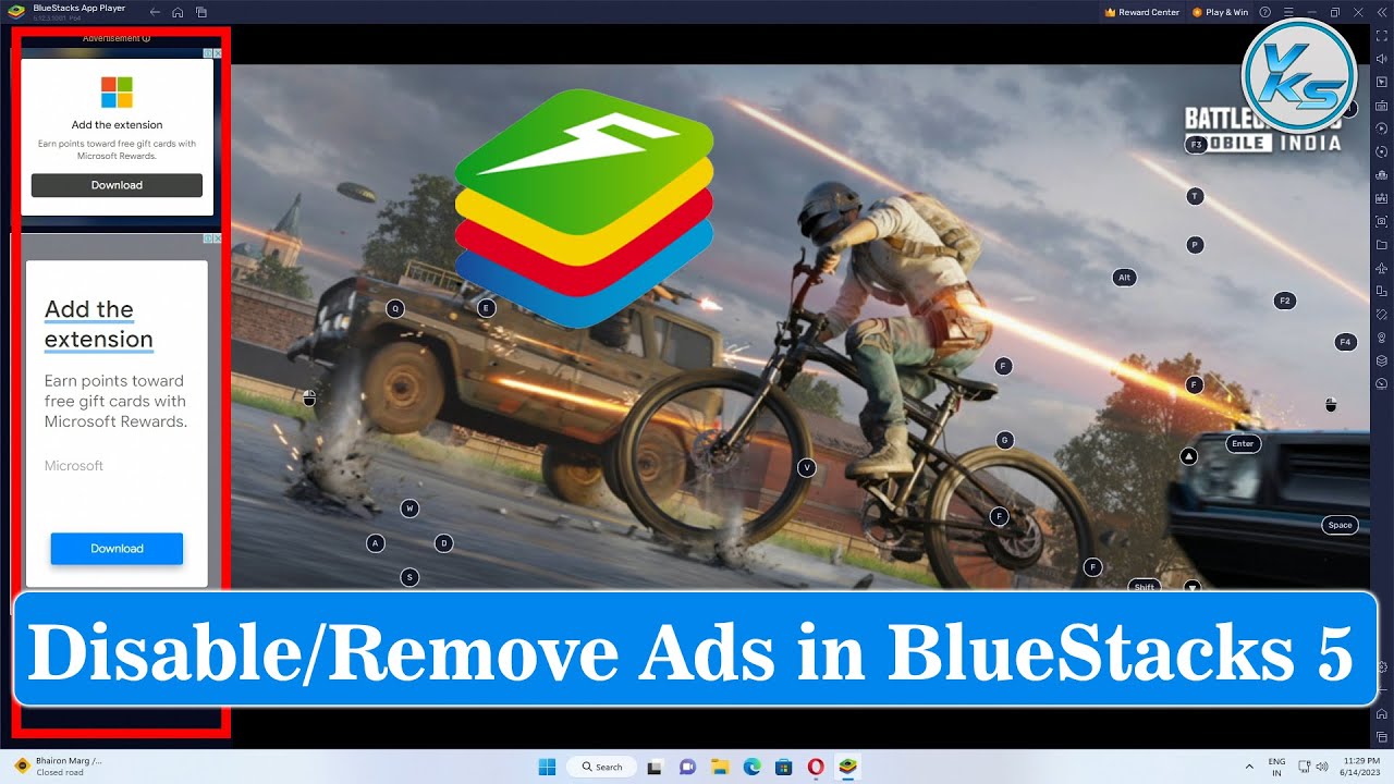How To Disable or Remove Ads in BlueStacks 5 - YouTube