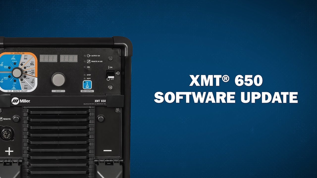 XMT® 650 Software Updates - YouTube