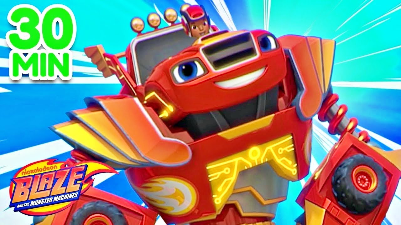 Blaze Full Episode, Blaze Machine Compilation-Blaze 15 Minutes, Super ...