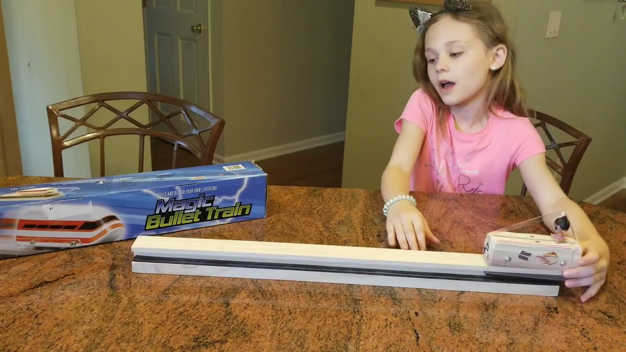Magic Levitation Bullet Train - YouTube