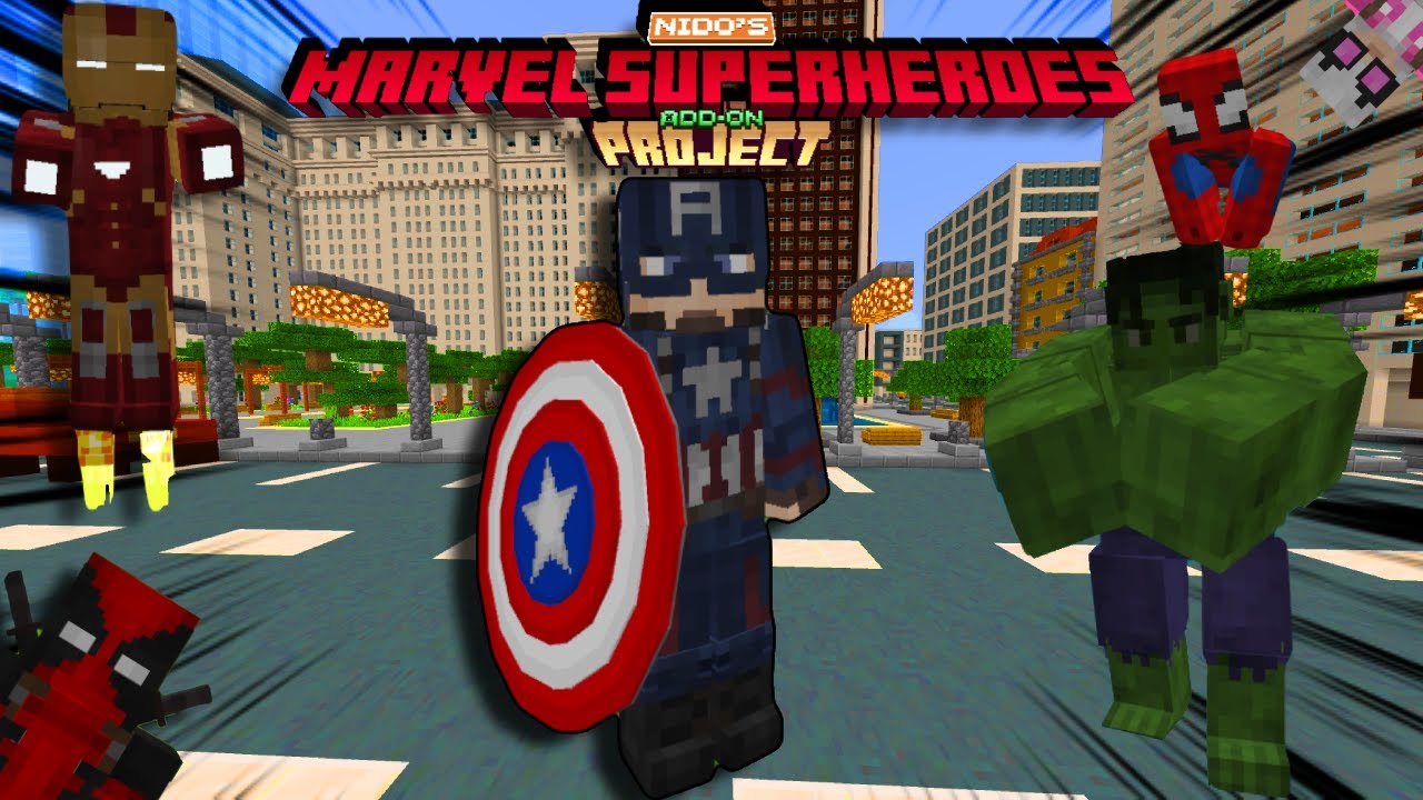 This Minecraft Bedrock Superhero Mod Will Blow Your Mind! - YouTube