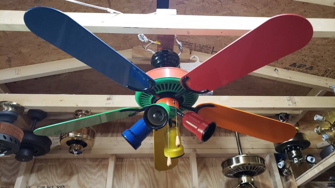 Hampton Bay Carousel Ceiling Fan | 5 Blades - YouTube