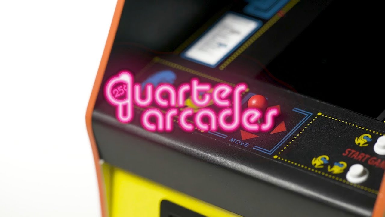 Quarter Arcades | PAC-MAN back in stock + new arcade cabinets! - YouTube