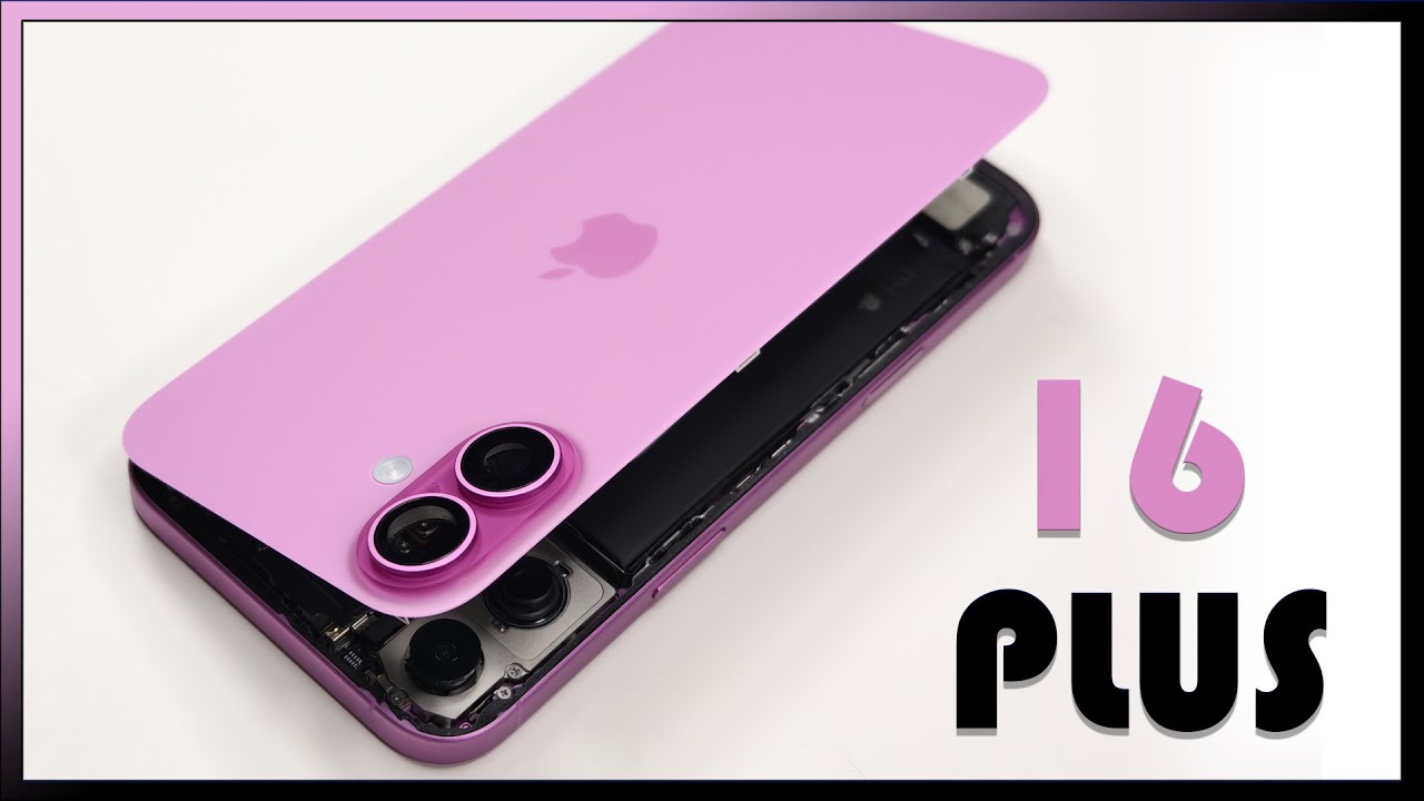 Apple iPhone 16 Plus Teardown Disassembly Phone Repair Video Review ...