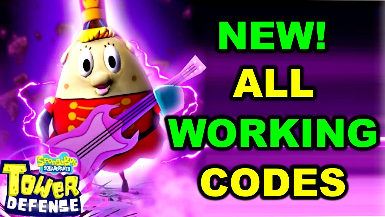 *NEW* ALL WORKING CODES FOR SPONGEBOB TOWER DEFENSE - ROBLOX SPONGEBOB ...