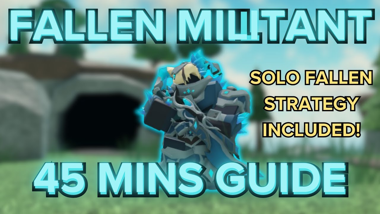 (TDS) HOW TO GET FALLEN MILITANT IN 45 MINS SOLO (FALLEN STRAT INCLUDED ...
