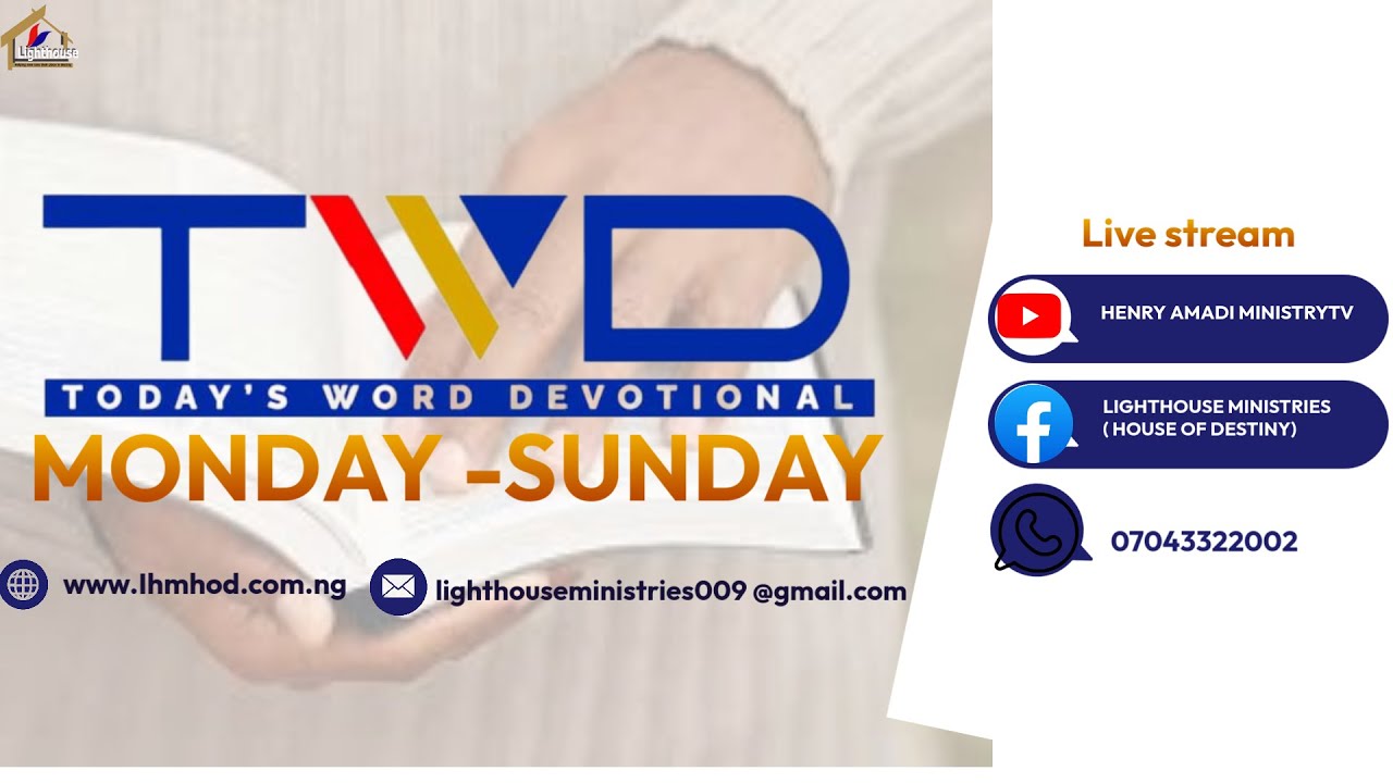 HOW FAITH WORKS | 1ST THESS 1:3 | TUESDAY 11TH MARCH 2025 - YouTube