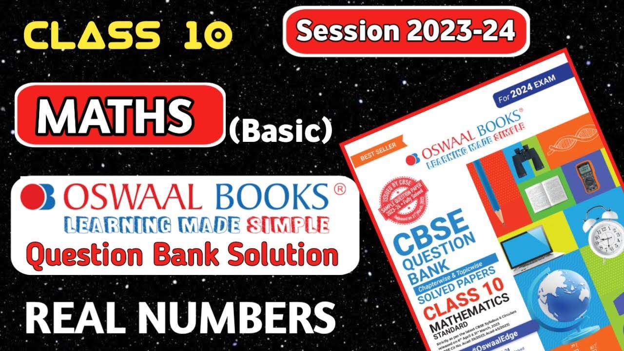 Question Bank for class 10 Basic Math 2023-24 | Real Number | CBSE 🔥 ...