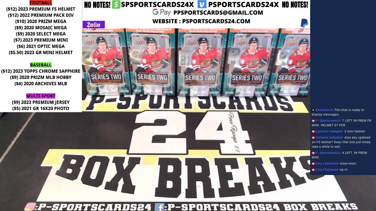 3/11/2024 | P-Sportscards24's LIVE BOX BREAKS | BONUS BREAKS! - YouTube
