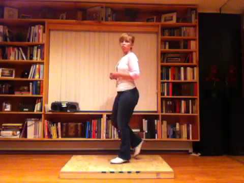 Rachel's Intro to Clogging - #3 BASIC STEP - YouTube