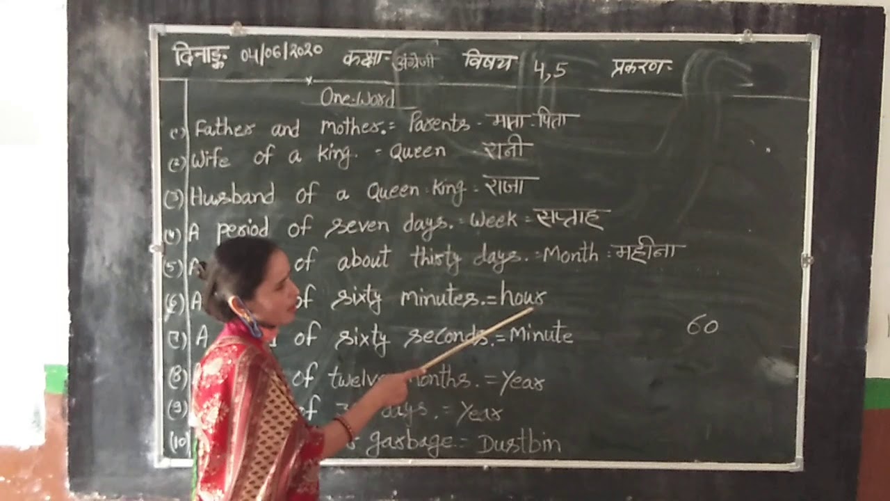 One Word Class 4 5 Jyoti Mam YouTube one-word-class-4-5-jyoti-mam-youtube