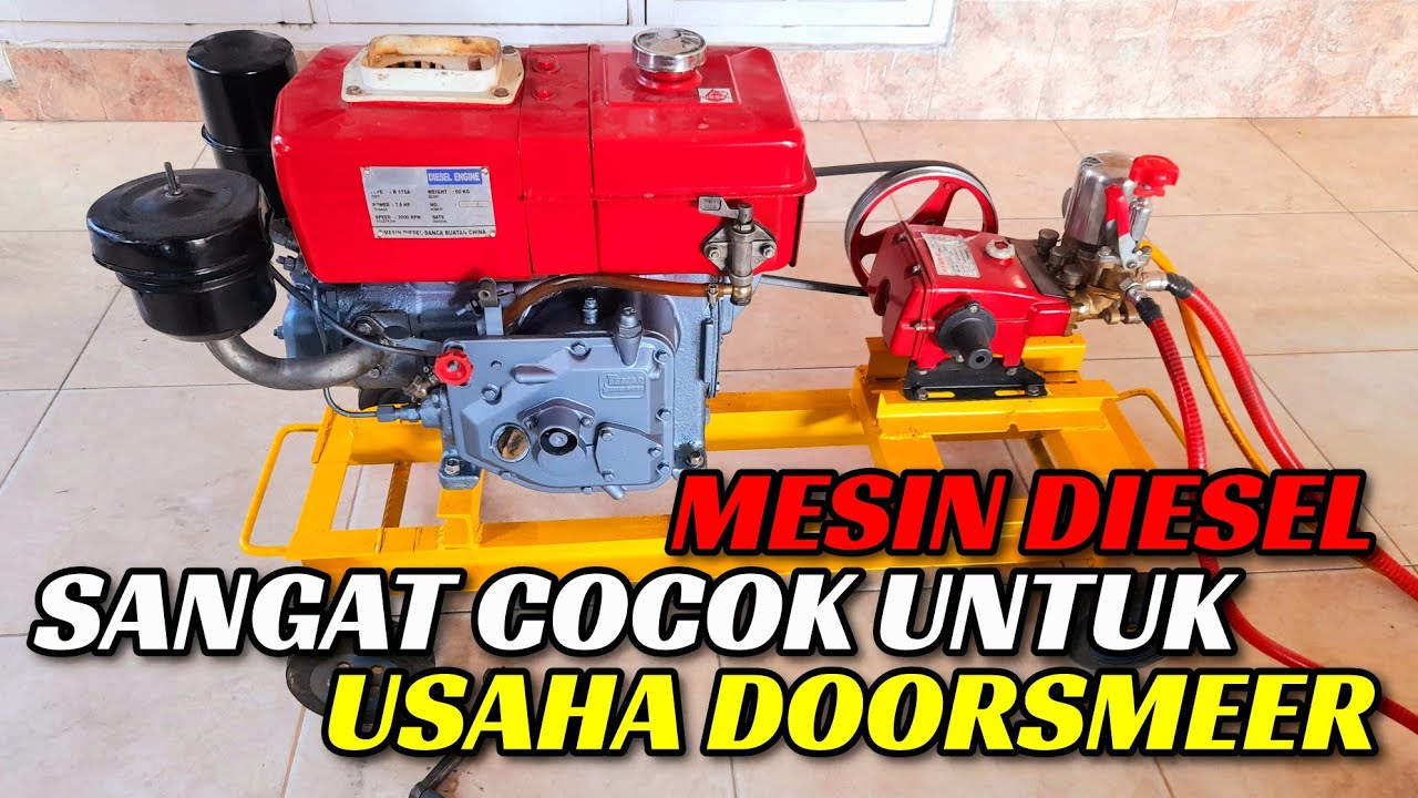 MESIN DIESEL DOORSMEER COCOK UNTUK USAHA #diesel - YouTube