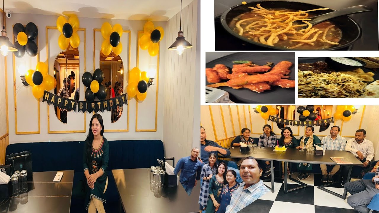 Birthday party ! birthday party masti ! - YouTube