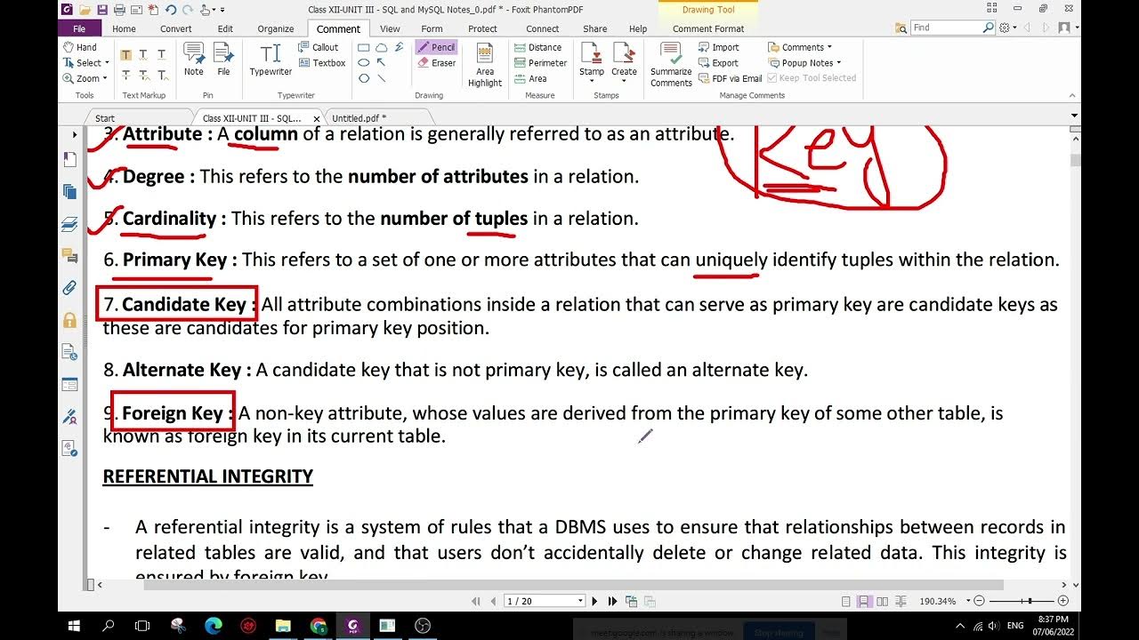 CLASS 12 CS/IP MYSQL Revision 1 , COMPUTER SCIENCE /INFORMATICS ...