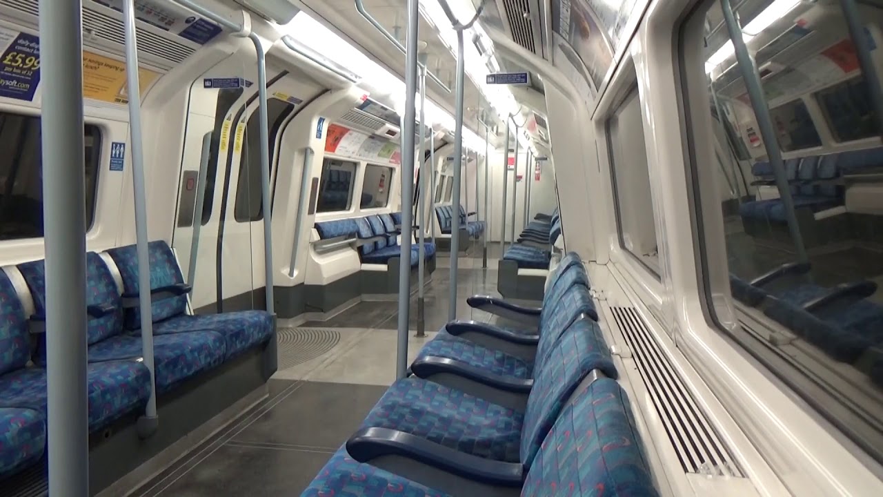 Jubilee Line Canons Park Neasden - YouTube