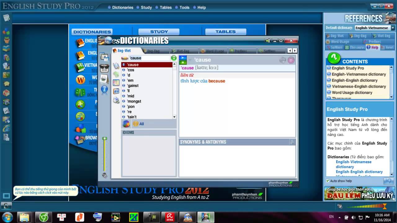 How to install English study pro - YouTube