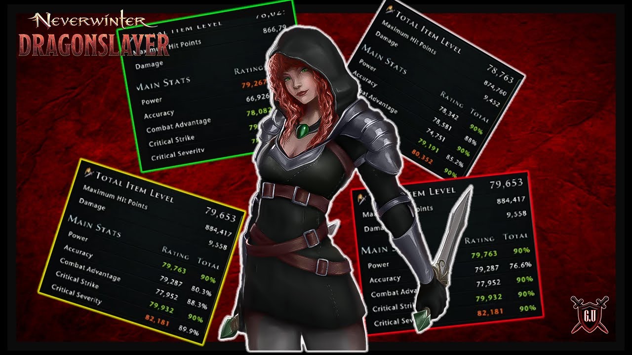 Neverwinter - Rogue Builds Preview ! - YouTube