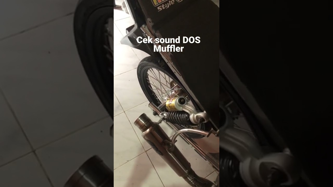 Cek sound Knalpot DOS muffler kompetisi - YouTube