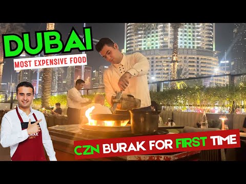 Trying Most Expensive Food | Czn Burak Dubai