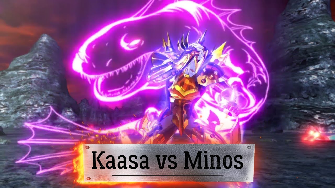 Saint Seiya: Soldiers Soul - Kaasa vs Minos (3 Round) - YouTube