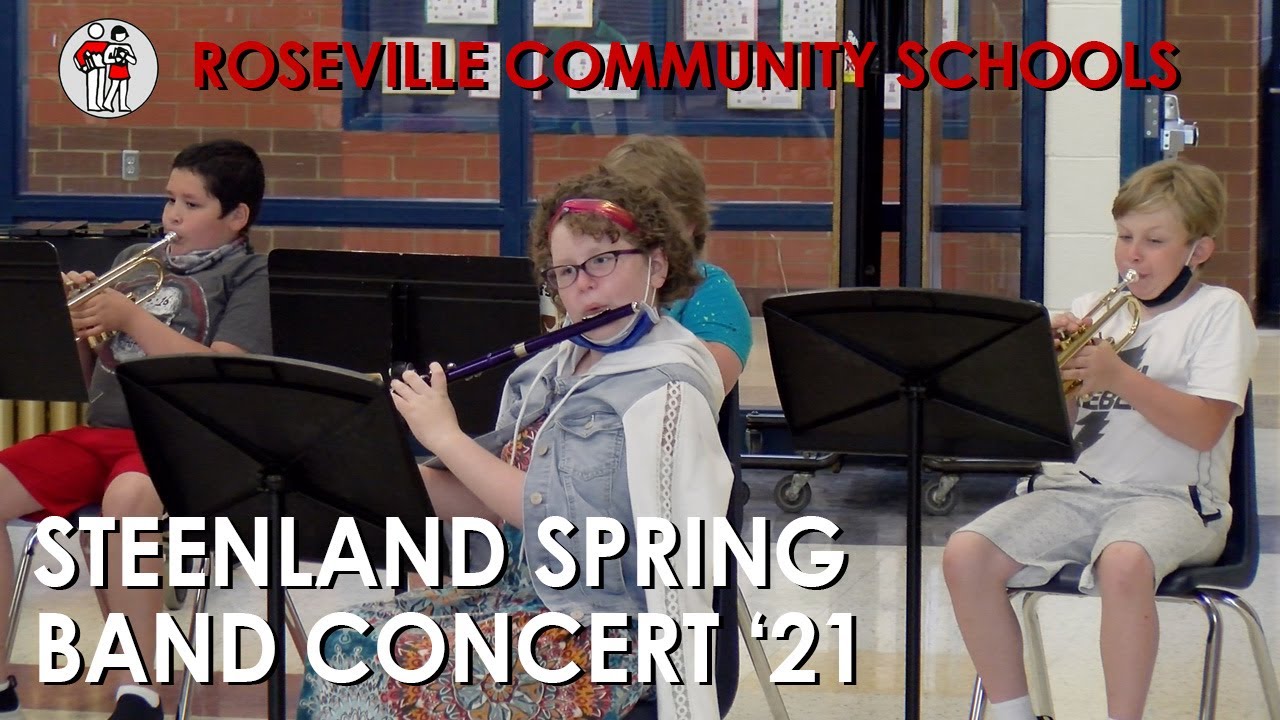 Steenland Elementary Spring Band Concert 2021 - YouTube