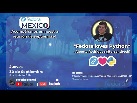 Fedora Loves Python - Alberto Rodríguez - YouTube