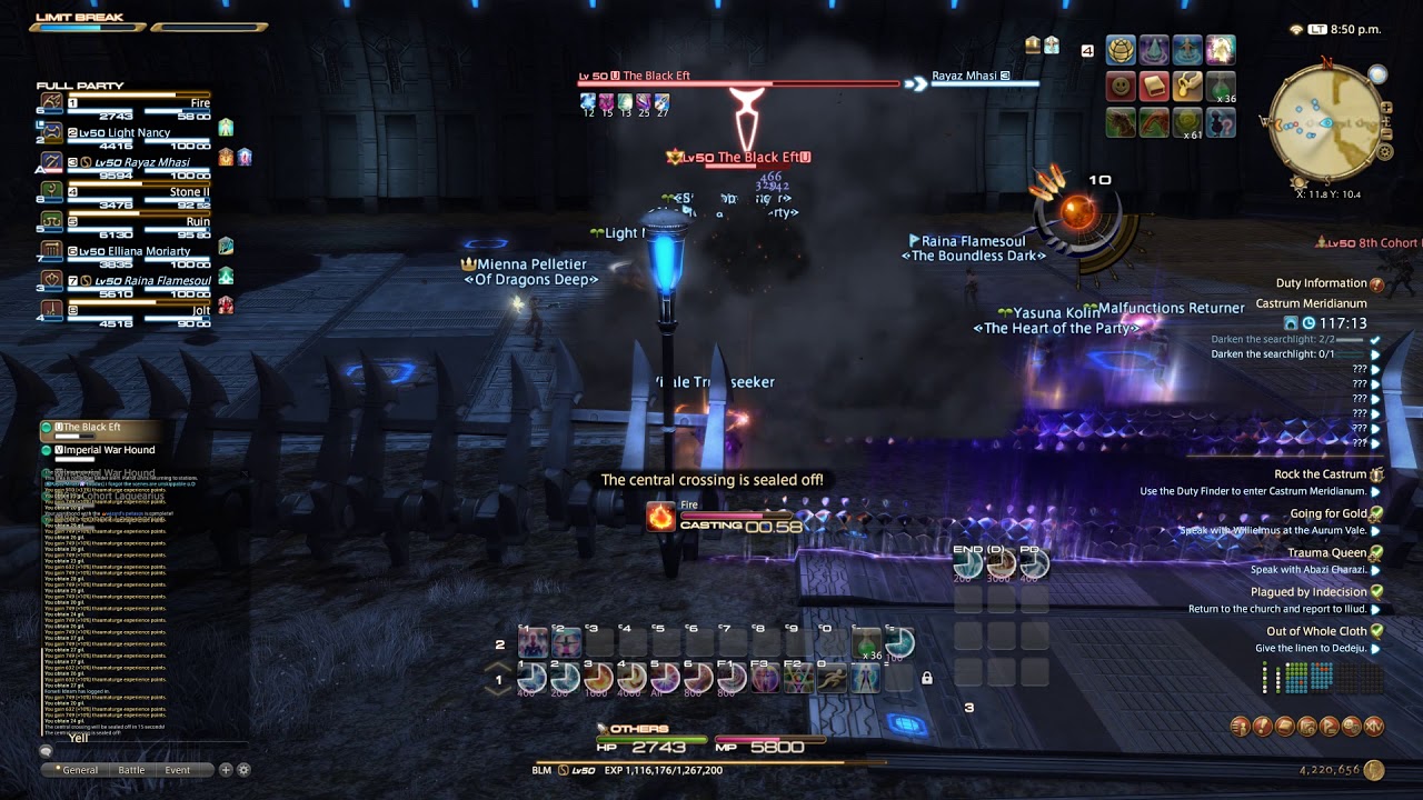 The Black Eft - FINAL FANTASY XIV BOSS - YouTube