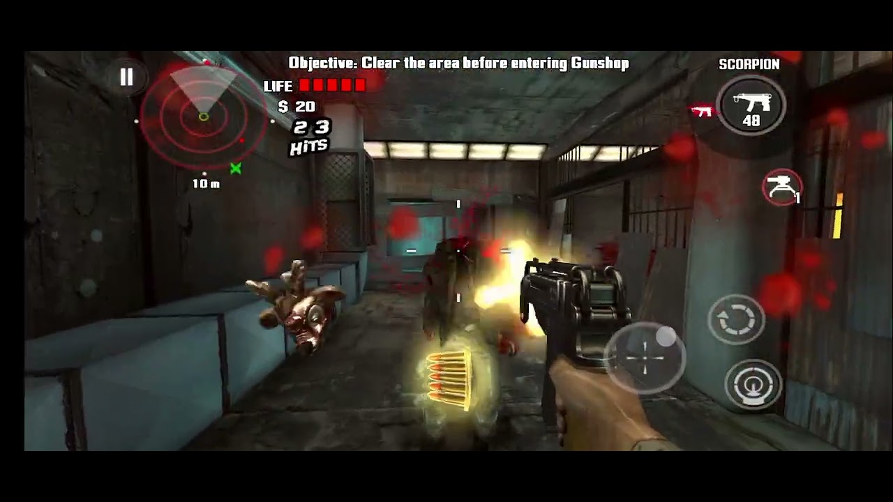 Dead trigger gameplay (part 2) - YouTube