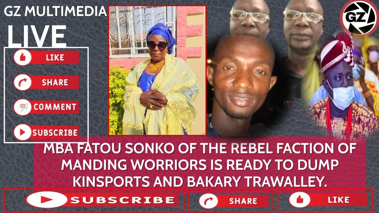 MBA FATOU SONKO OF THE REB!L FACTION OF MANDING WORR!ORS IS READY TO ...