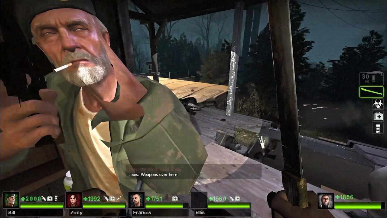 Left 4 Dead 2 - Death Toll Campaign With All 8 Survivors EXPERT Gameplay (As Louis) - YouTube