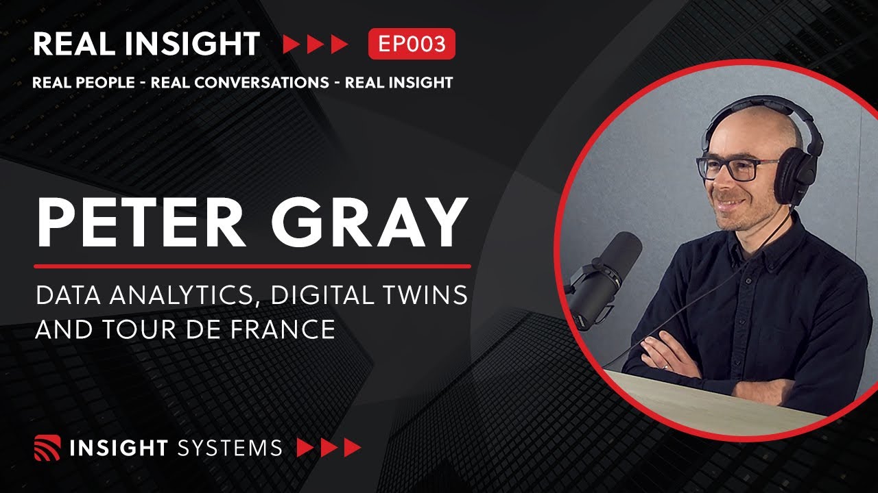 EP003 - Peter Gray - Data Analytics, Digital Twins and the Tour De ...